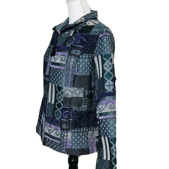 Renaissance | Jackets & Coats | Renaissance Brocade Tapestry Patchwork ...